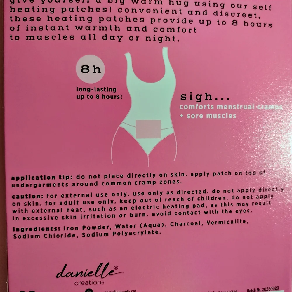 TheraWell | Other | Therawell Self Heating Patches Comfort Menstrual ...